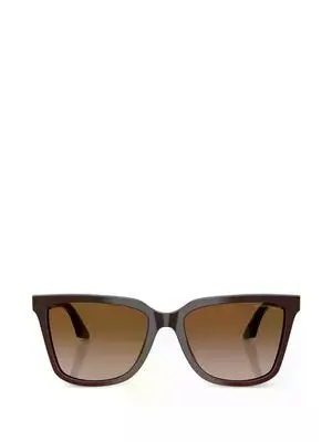 Emporio Armani Rectangle Sunglasses - Brown