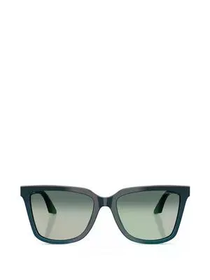 Emporio Armani Square Frame Sunglasses - Blue
