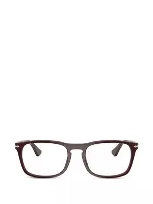 Persol Opal Burgundy Square-frame Glasses