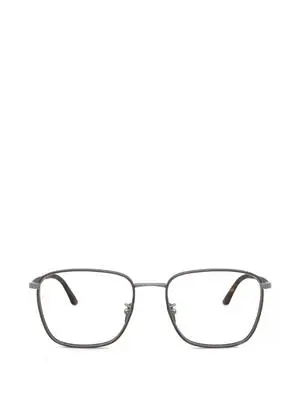 Giorgio Armani Square Frame Eyeglasses - Grey