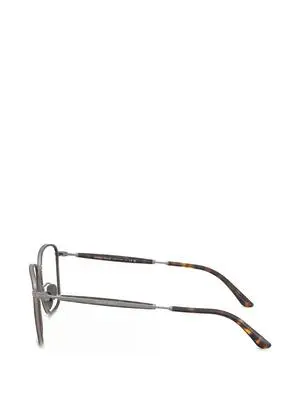 Giorgio Armani Square Frame Eyeglasses - Grey
