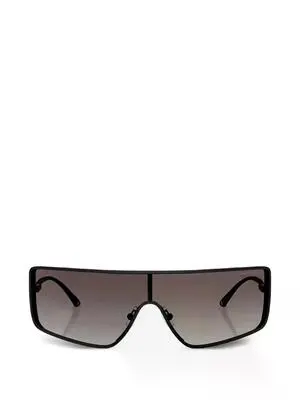 JIMMY CHOO Xara Rectangle Sunglasses - Black