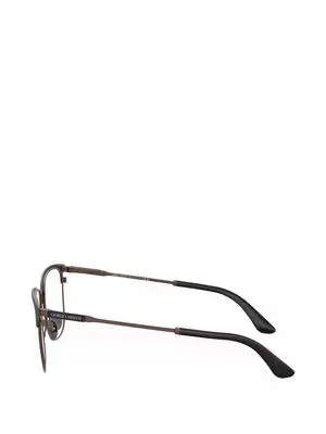 Giorgio Armani Square Frame Eyeglasses - Black