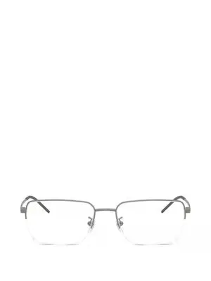 Emporio Armani Rectangle-frame Eyeglasses - Grey