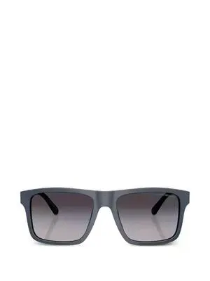 Emporio Armani Matte Square Sunglasses - Grey