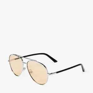 JIMMY CHOO Aviator Sunglasses - Silver