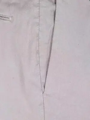 MICHAEL COAL Pleated Linen Trousers