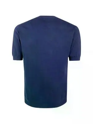 BARBA NAPOLI Diamond-patterned Knit T-shirt