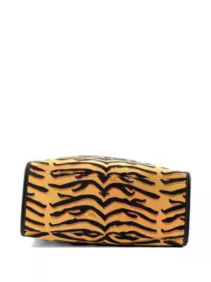 Fendi Sunshine Shopper Printed Canvas Medium Tote Bag - Brown