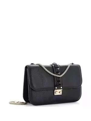 Valentino Garavani Glam Lock Medium Shoulder Bag