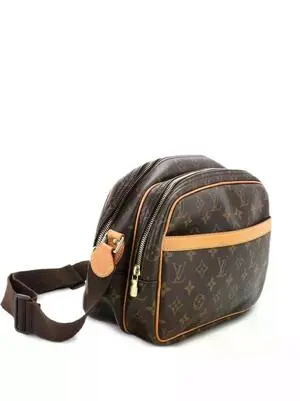 LOUIS VUITTON Reporter Bag Monogram Canvas Pm - Brown