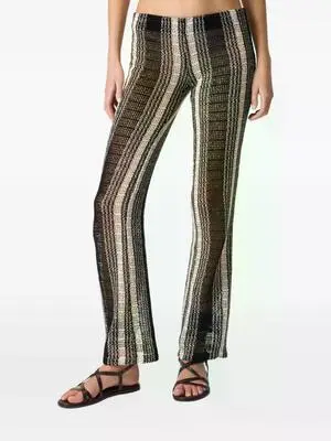 Missoni Striped Halterneck Knit Top