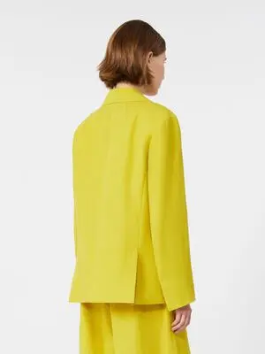 Max Mara Pure Linen Canvas Jacket