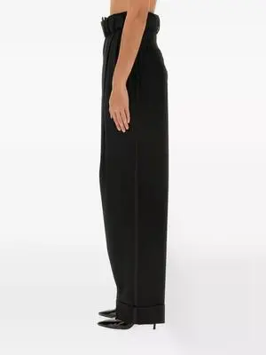 Max Mara Street Piano Trousers - Black