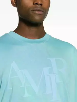 Amiri Staggered Logo-appliqué T-shirt