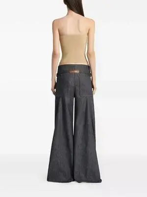 COURREGES Belted Palazzo Pants