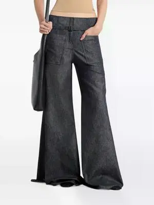 COURREGES Belted Palazzo Pants