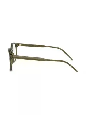 Giorgio Armani Round-frame Glasses - Green