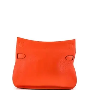 Hermès Jypsiere Bag Clemence 31 - Orange
