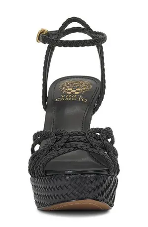 Vince Camuto Samlee Platform Sandals - Black