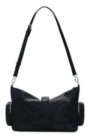 Desigual Embossed Faux Leather Handbag