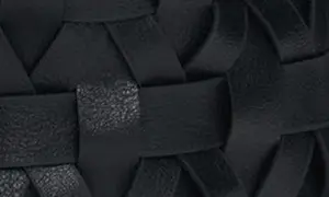 Desigual Woven Faux Leather Backpack - Black