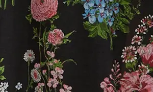 Marina Rinaldi Floral Print Voile Midi Dress