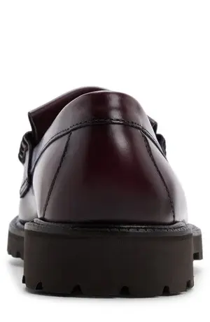 G.H.BASS Layton Leather Penny Loafer - Wine