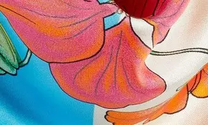 Echo Seasons Summer Series Silk Bandana Scarf