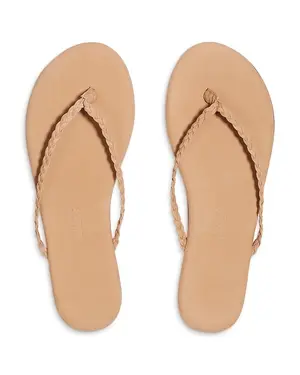 Tkees Suede Thong Sandals - Sunkissed
