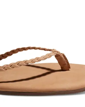 Tkees Suede Thong Sandals - Sunkissed