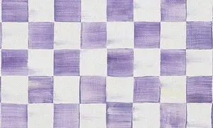 MACKENZIE-CHILDS Checkerboard Machine Washable Runner Rug