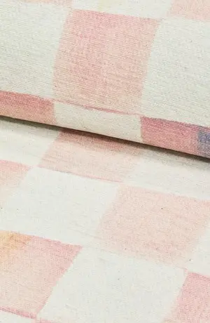 MACKENZIE-CHILDS Checkerboard Machine Washable Runner Rug