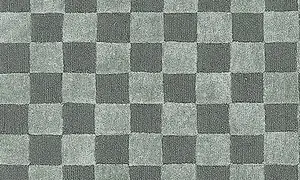 MACKENZIE-CHILDS Green Tonal Check Rug