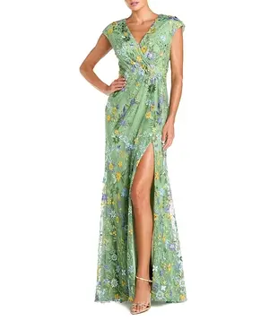 Wrap Maxi Dresses with Slit