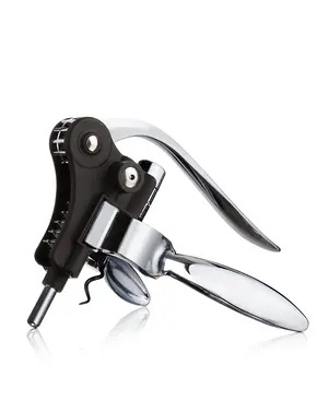 VACU VIN Lever Corkscrew - Black