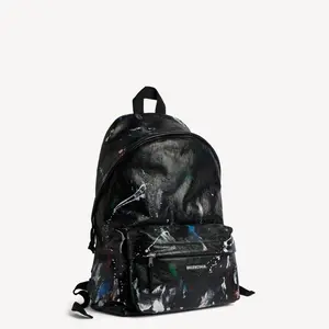 Balenciaga Explorer Backpack - Black/multicolor
