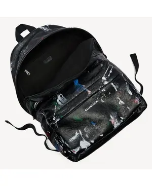 Balenciaga Explorer Backpack - Black/multicolor