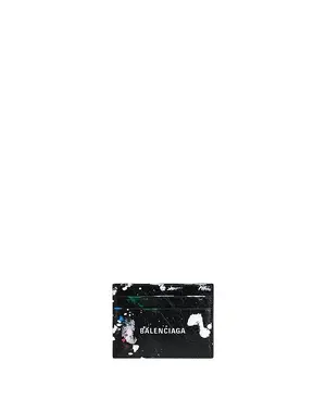 Balenciaga Cash Card Holder - Black/multicolor