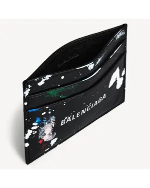 Balenciaga Cash Card Holder - Black/multicolor