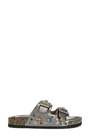 AZALEA WANG Bayleaves Sandal - Pewter