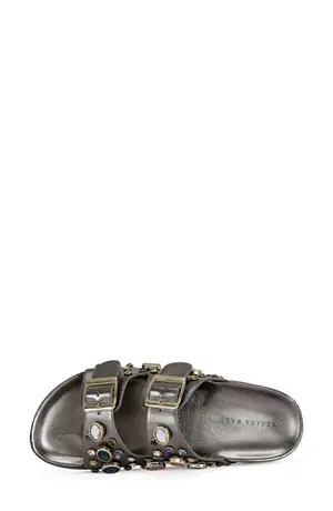 AZALEA WANG Bayleaves Sandal - Pewter