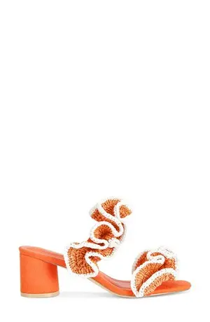 AZALEA WANG Chahna Block Heel Sandal