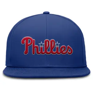 Nike Philadelphia Phillies Dri-fit Mlb Fitted Hat - Blue