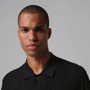 JORDAN Sport Golf Button-down - Black