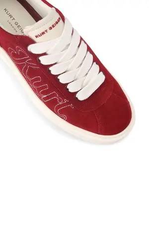 Kurt Geiger Albion Retro Low Top Sneakers - Red