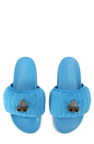 Kurt Geiger Puff Eagle Head Slide Sandal