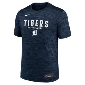 Nike Nike Detroit Tigers Authentic Collection Dri-Fit MLB T-Shirt Blue