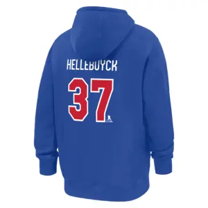 Nike Connor Hellebuyck Usa Club Fleece Pullover Hoodie - Blue