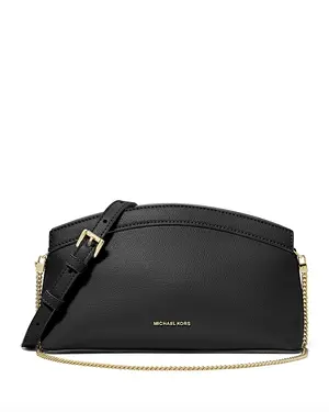 Michael Kors Athena Small Leather Crossbody Clutch